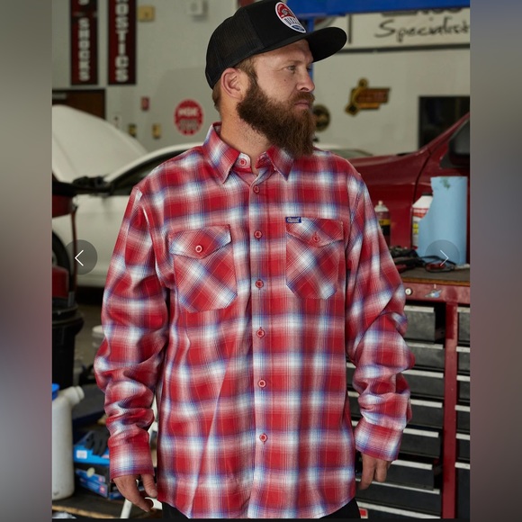 DIXXON | Shirts | Dixxon Xl Summit Racing Flannel E | Poshmark